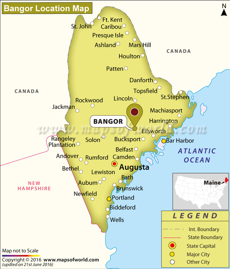 Bangor Me Zip Code Map Map Of World