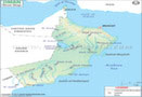 Oman Map, Map of Oman