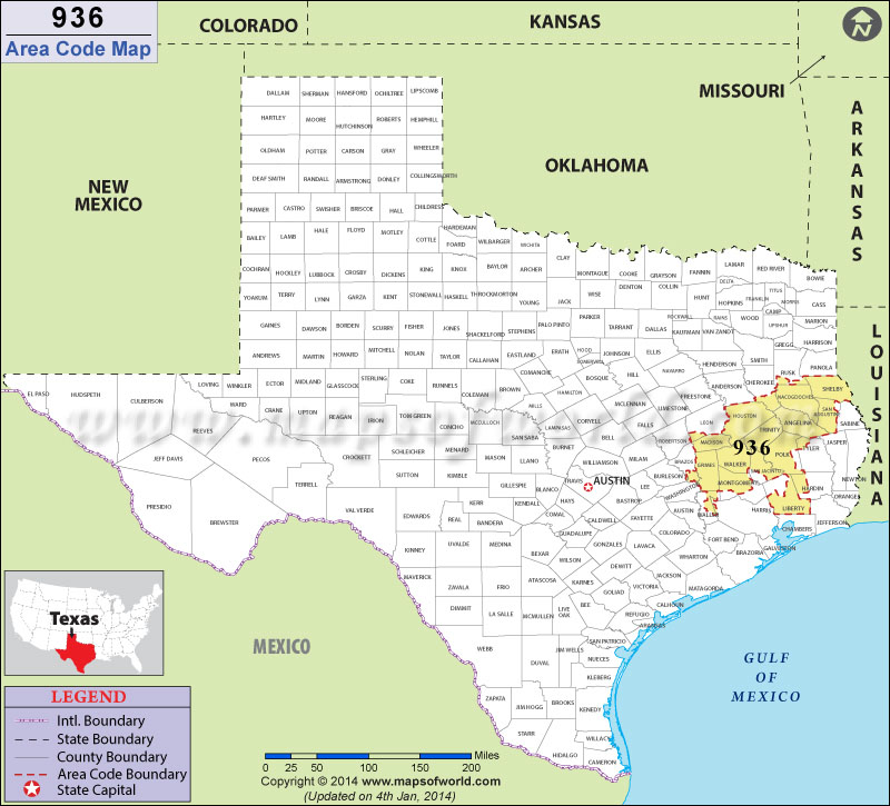 936 Area Code Map Where Is 936 Area Code In Texas 936 Area Code Map Where Is 936 Area Code In Texas