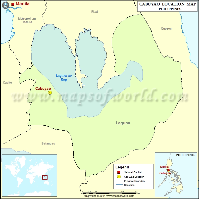 Where is Cabuyao | Location of Cabuyao in Philippines Map