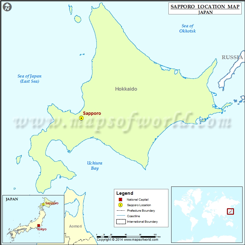 Sapporo Japan Map Shikotsu Toya National Park | National Parks Of